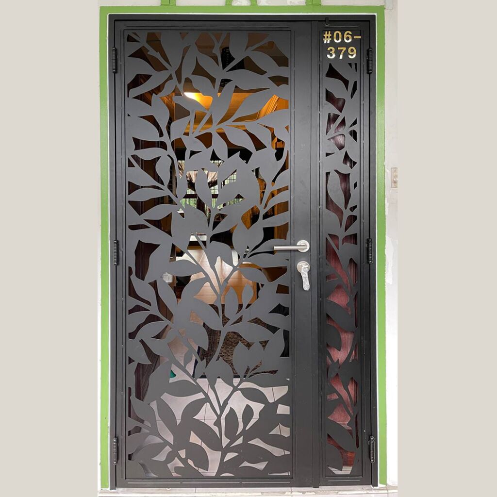 Laser Cut Gate DLC-2806 | Best Laser Cut Enterance Gate Design