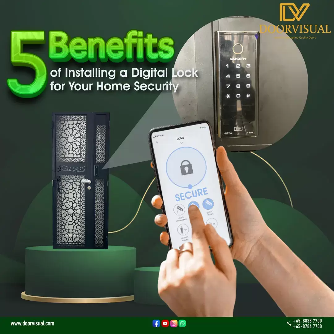 Top 5 must-have features in Smart Digital locks sg