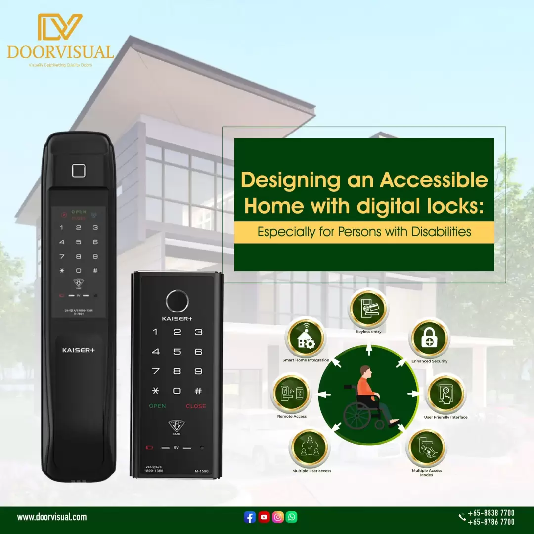 Digital Lock: Making Accessible Home for People with Disabilities